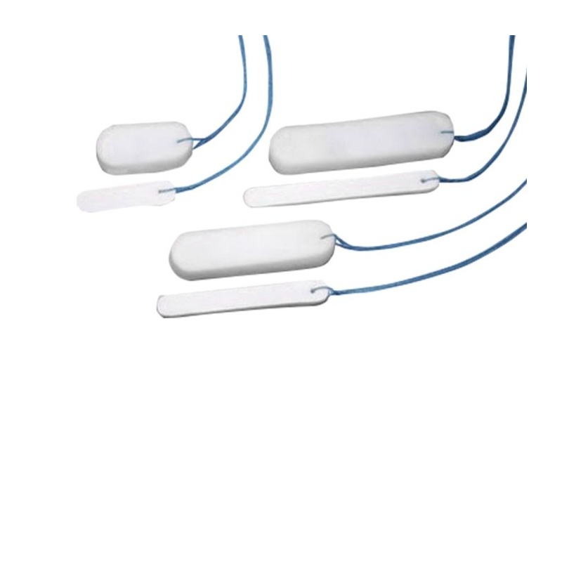 Tampon nazal hemostatic, steril, alb, 8x2x1.5cm